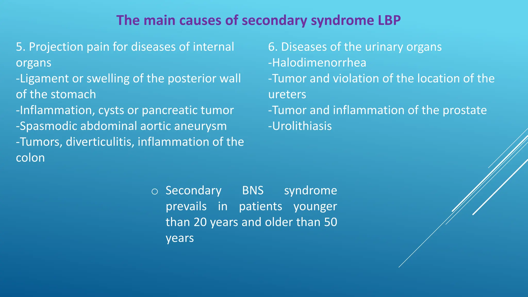 Differential diagnosis of back painv.ppt