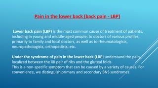 Differential diagnosis of back painv.ppt