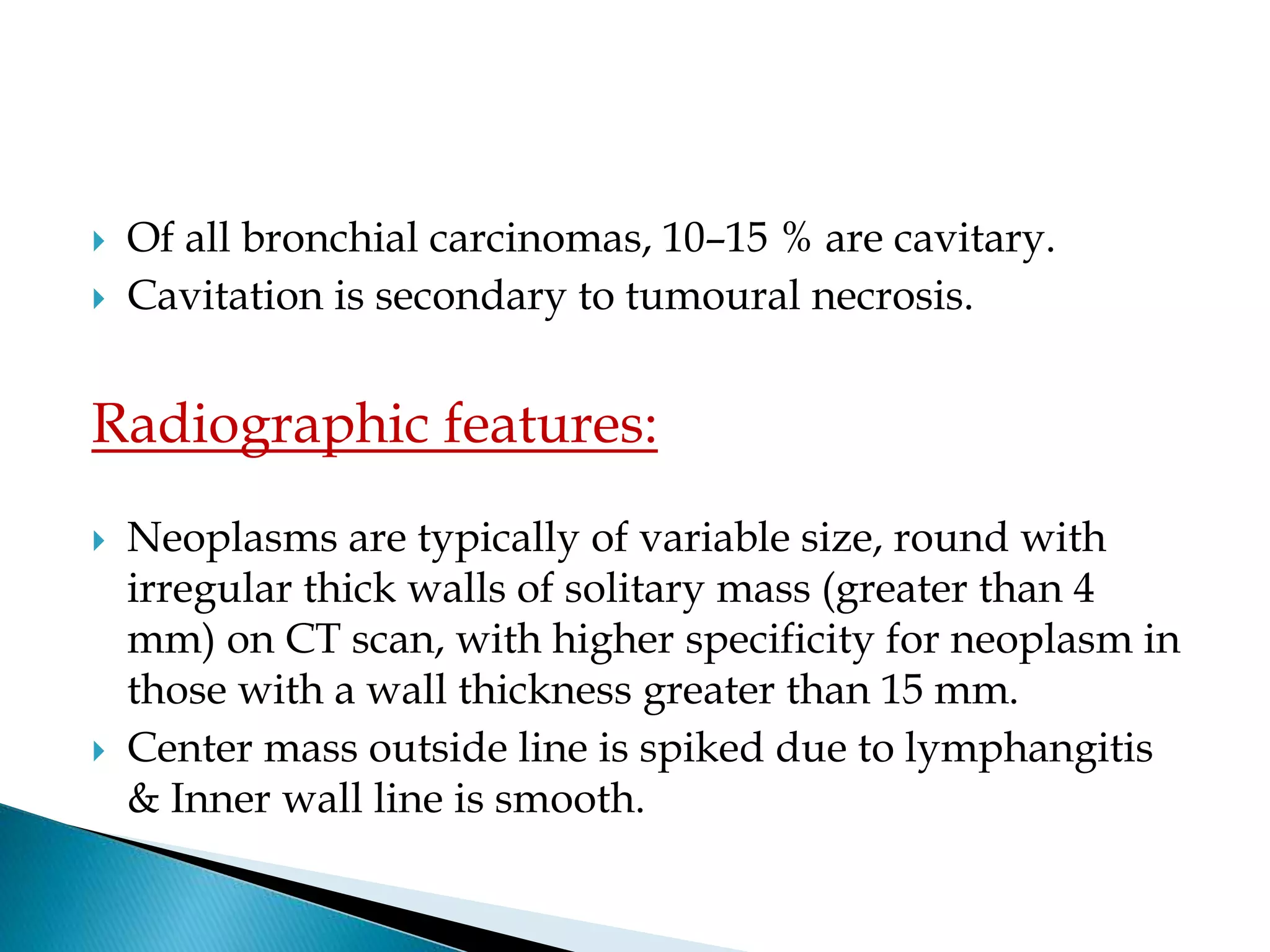 Differential diagnosis of cavitary lung lesions | PPTX