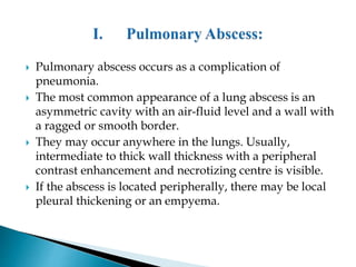 Differential diagnosis of cavitary lung lesions | PPTX