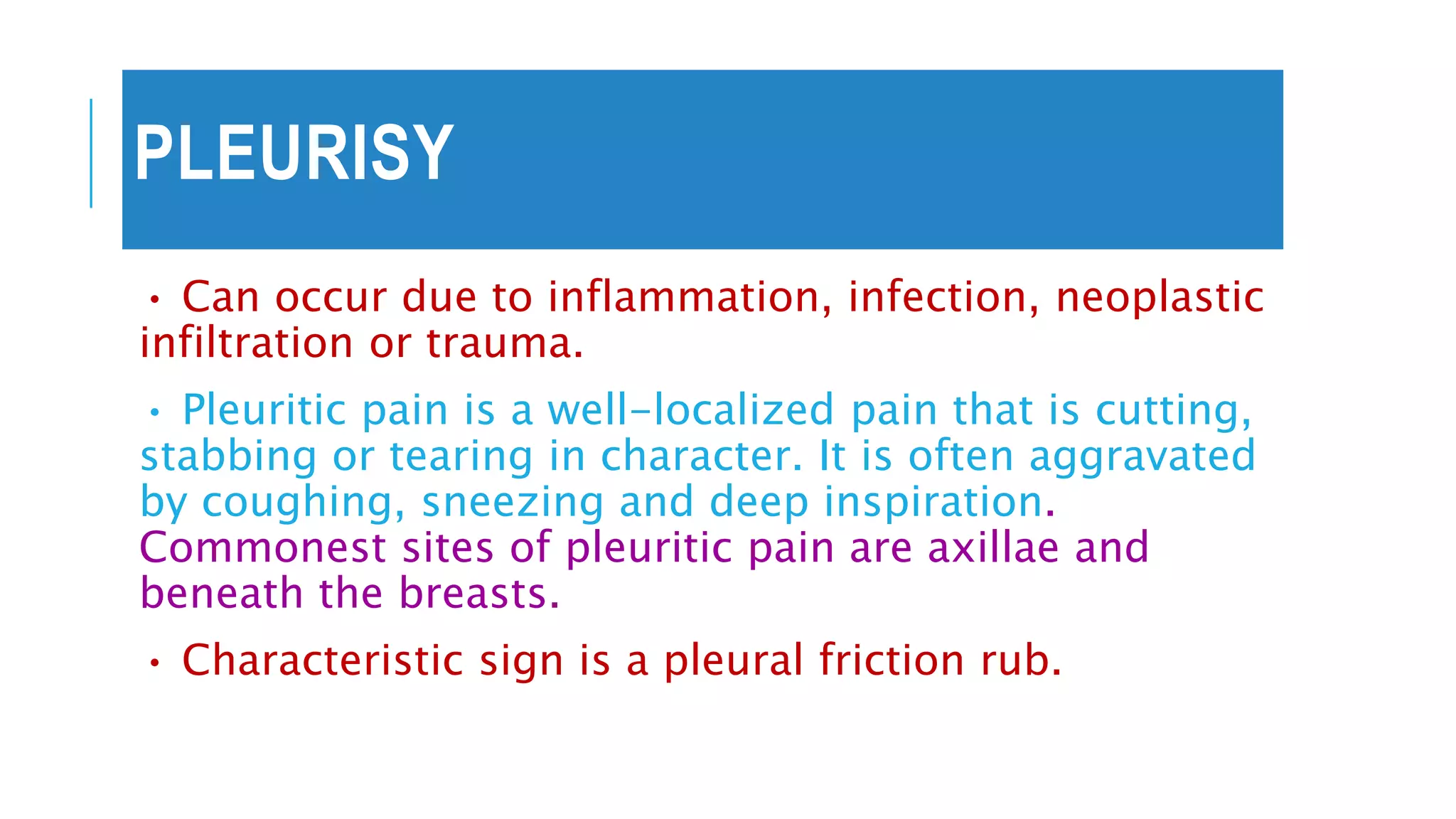 Differential diagnosis of chest pain | PPTX