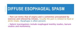 Differential diagnosis of chest pain | PPTX