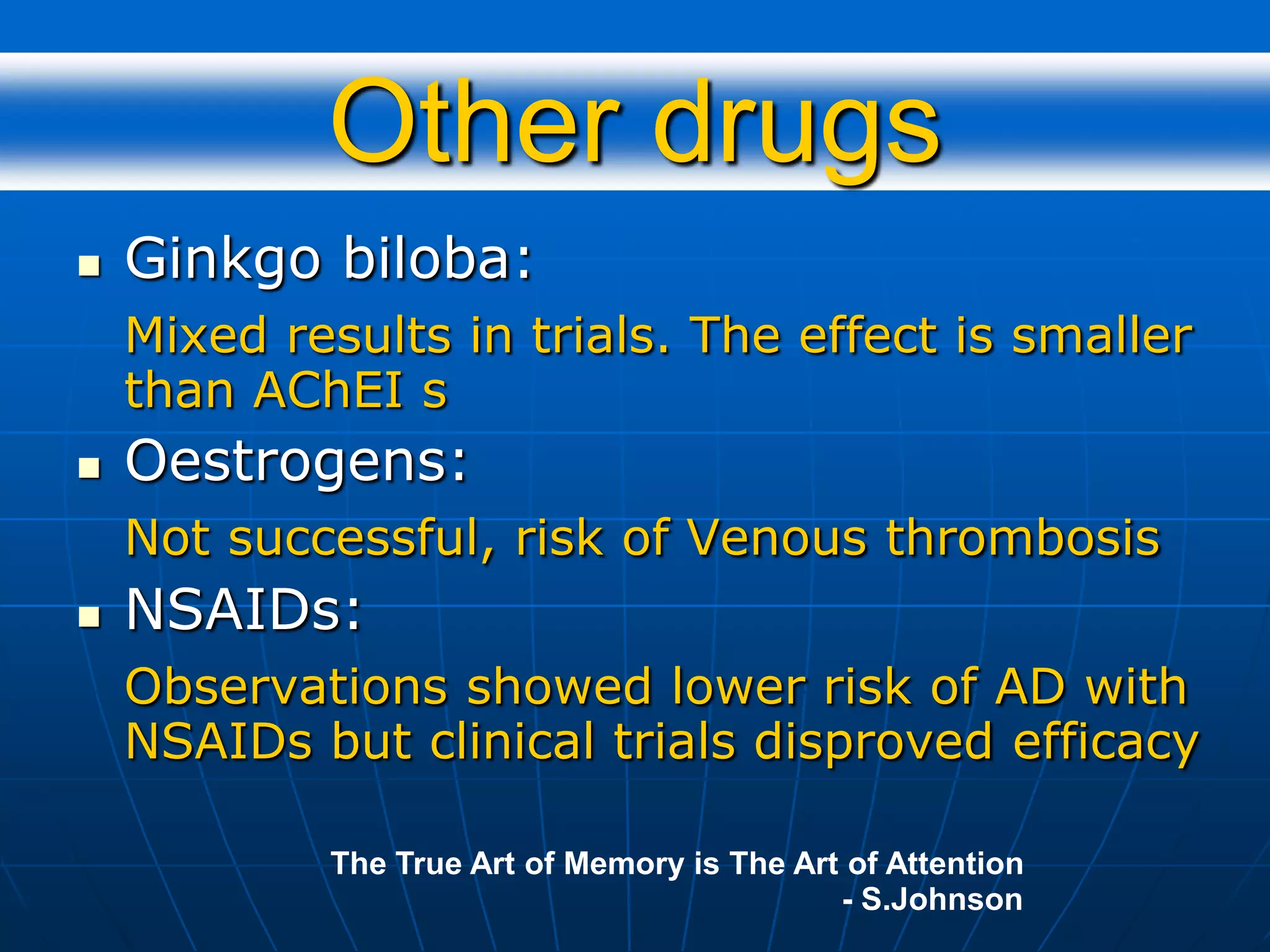 Differential diagnosis of dementia | PPT