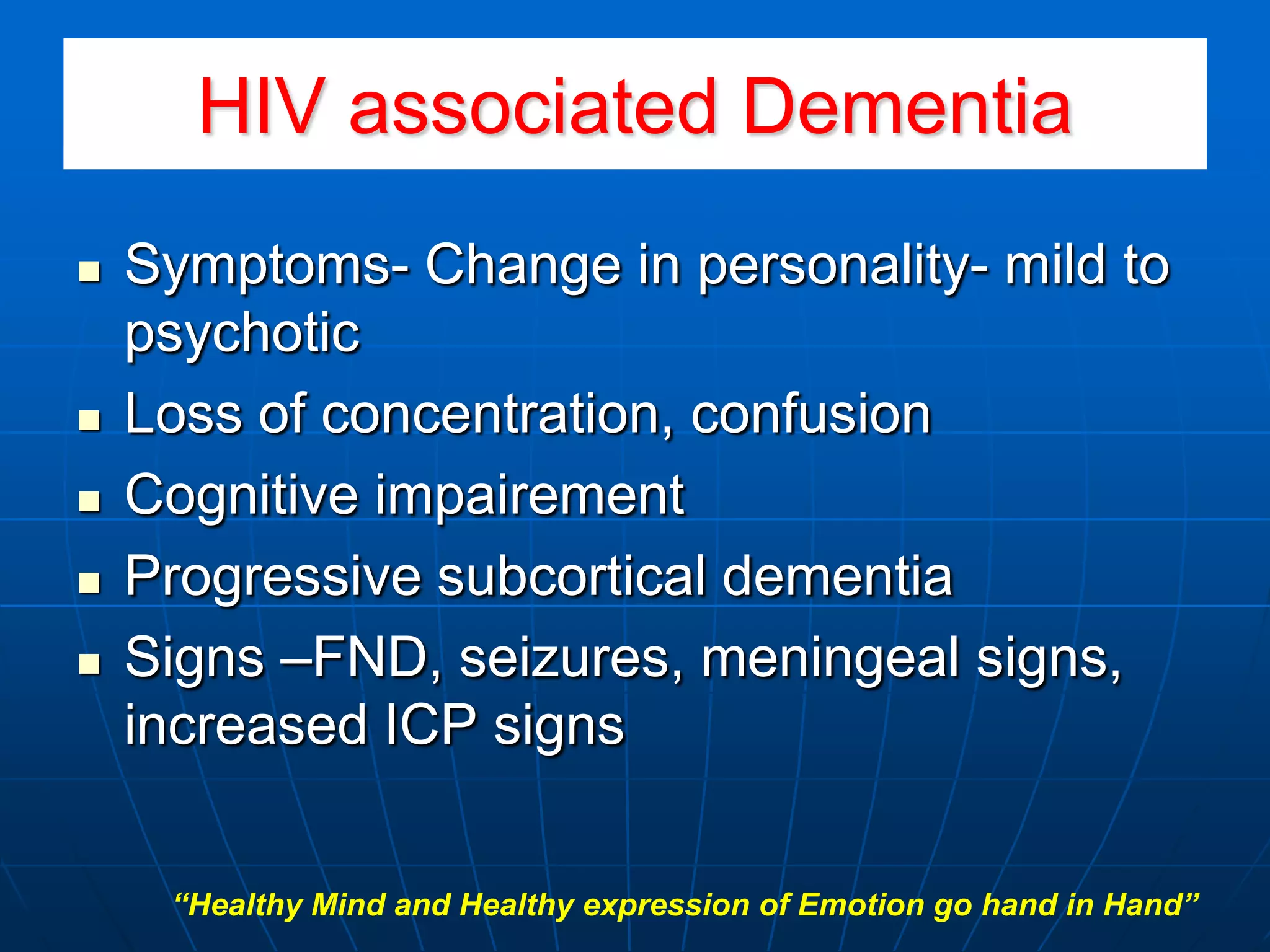 Differential diagnosis of dementia | PPT