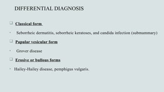 Differential diagnosis of keratosis follicularis.pptx
