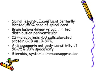 Differential diagnosis of LETM in adults | PPT
