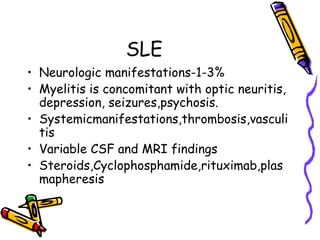 Differential diagnosis of LETM in adults | PPT