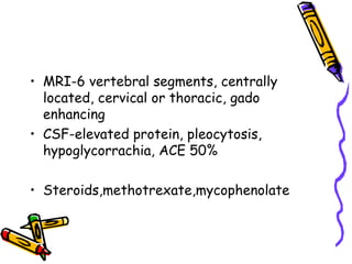 Differential diagnosis of LETM in adults | PPT