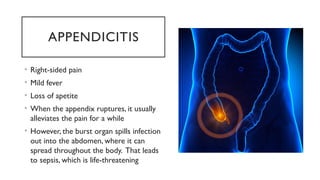 Differential diagnosis of lower abdominal pain | PPTX