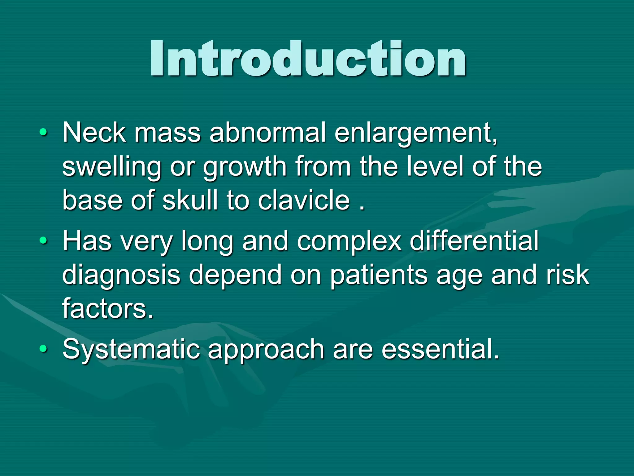 Differential diagnosis of neck mass.ppt
