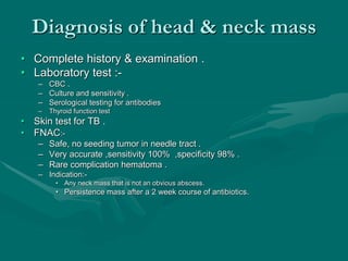 Differential diagnosis of neck mass.ppt