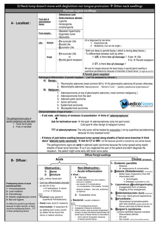 Differential diagnosis of Neck Swellings | PDF