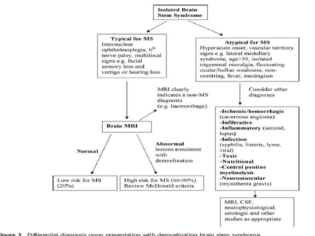 Differential diagnosis of suspected multiple sclerosis | PPT