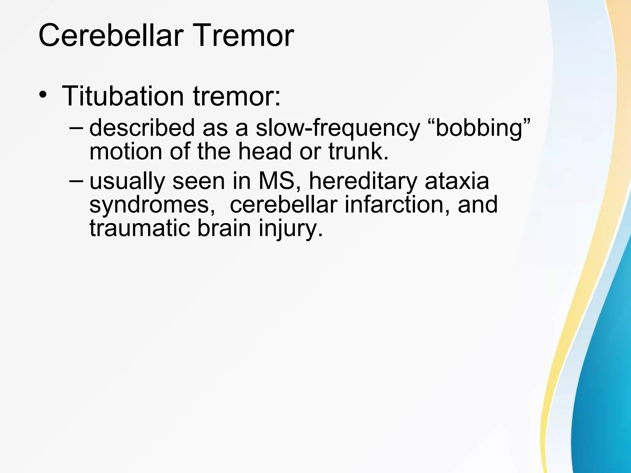 Differential diagnosis of tremors | PPT