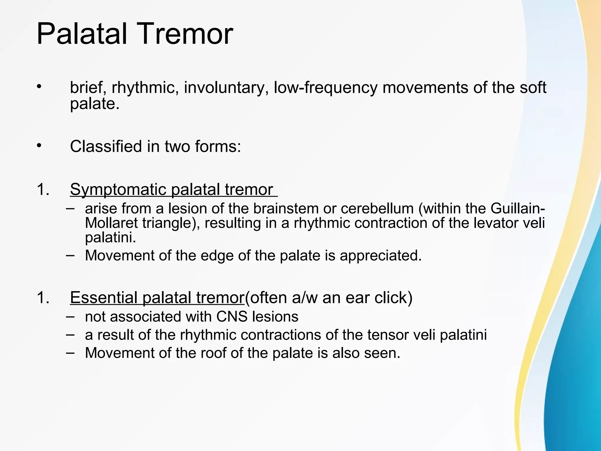 Differential diagnosis of tremors | PPT