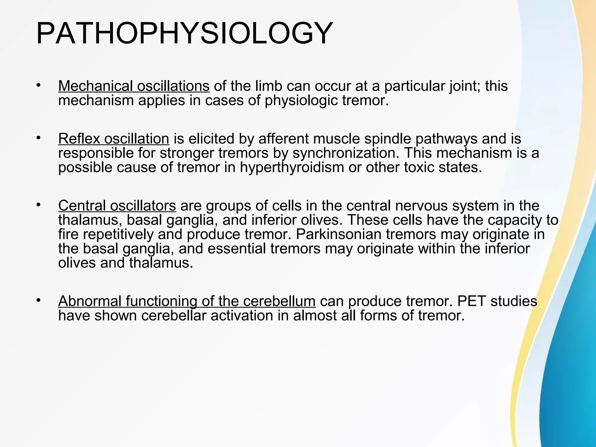 Differential diagnosis of tremors | PPT