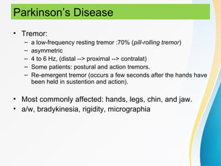 Differential diagnosis of tremors | PPT