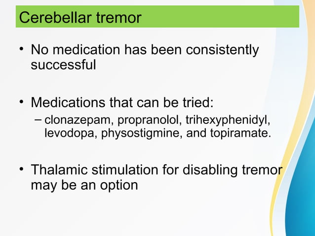 Differential diagnosis of tremors | PPT