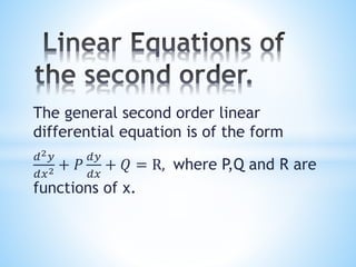 Differential equation and Laplace Transform | PPT