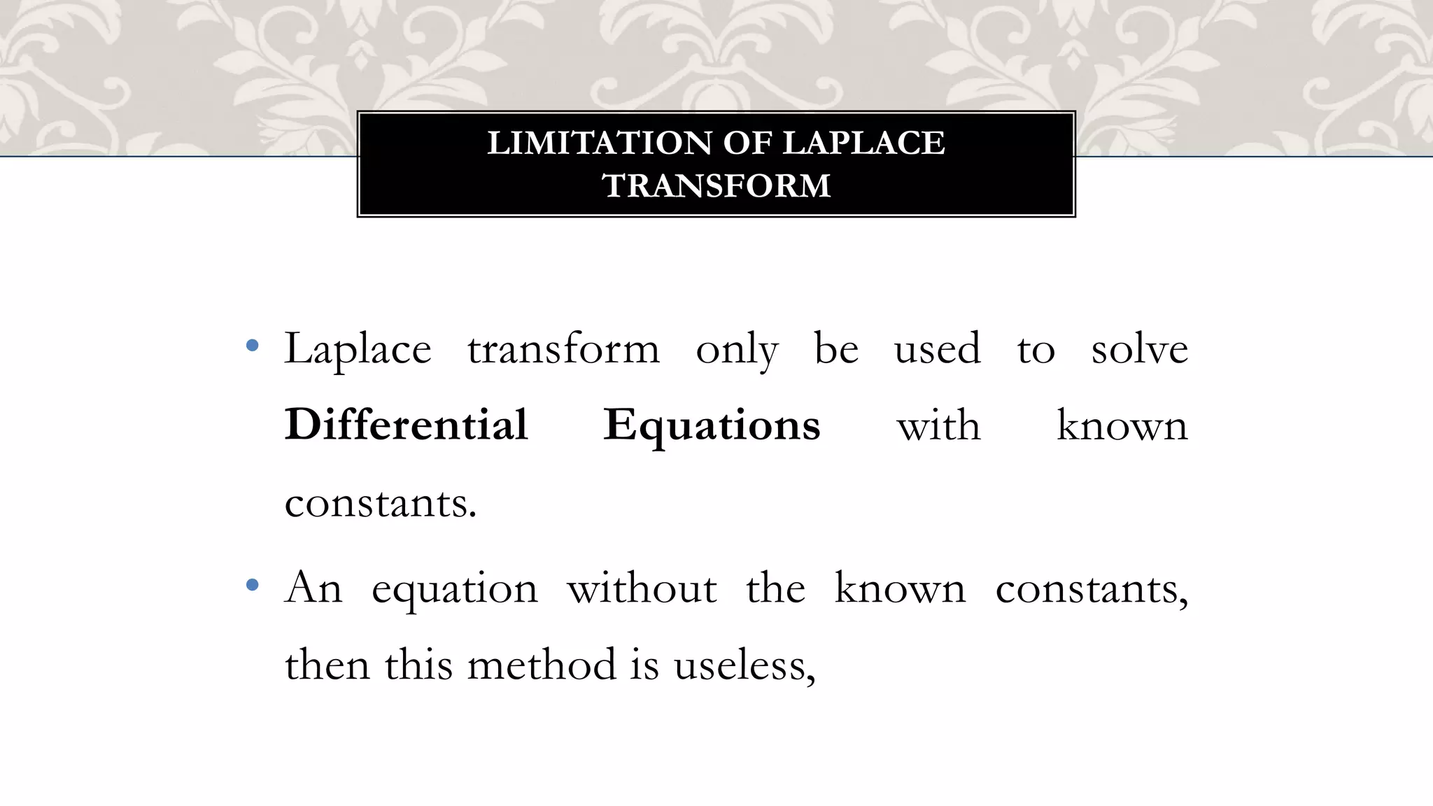 LAPLACE TRANSFORM (Differential Equation) | PDF