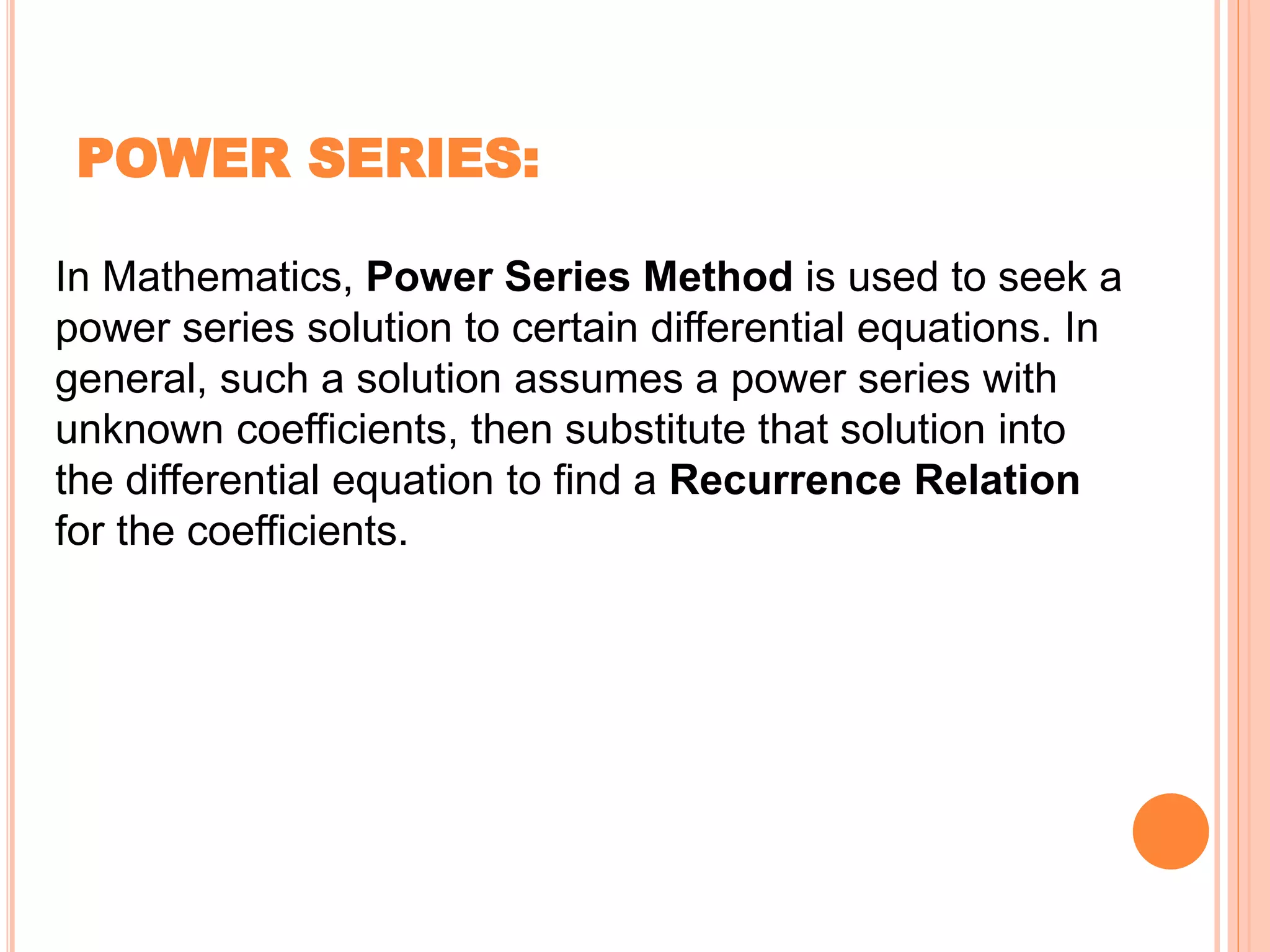 Differential equation | PPTX