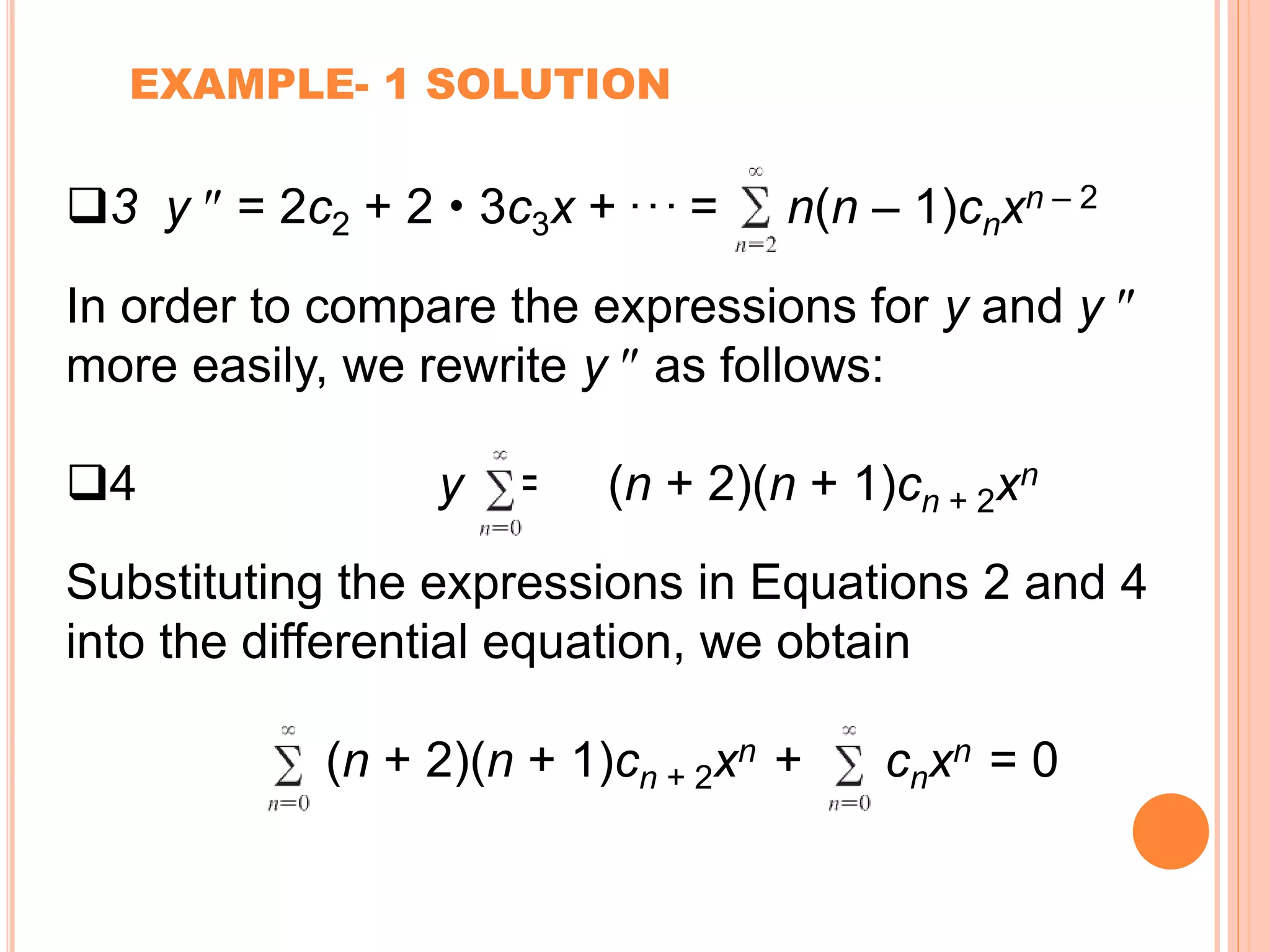 Differential equation | PPTX | Physics | Science