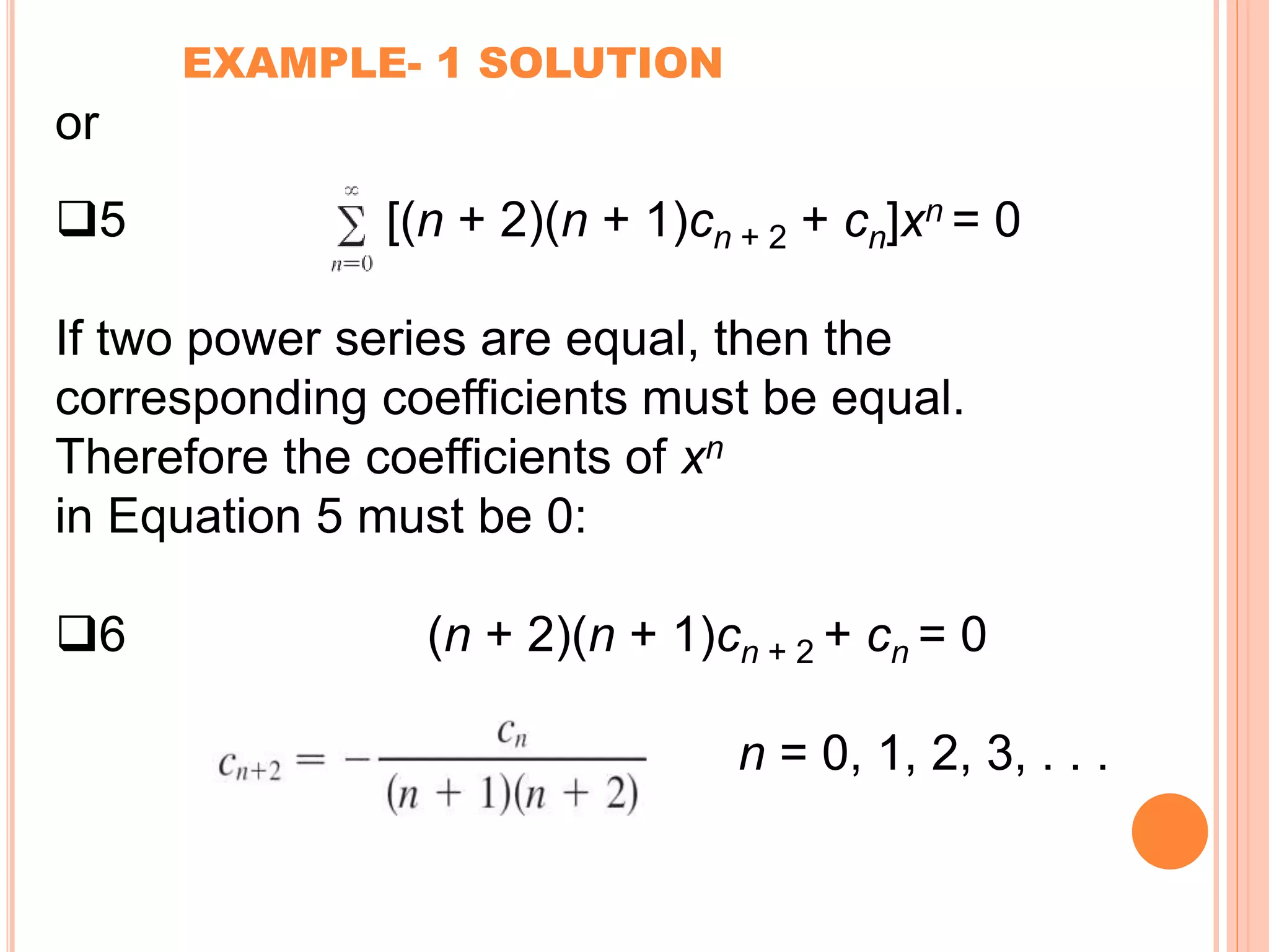 Differential equation | PPTX | Physics | Science