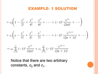 Differential equation | PPTX | Physics | Science