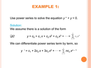 Differential equation | PPTX | Physics | Science