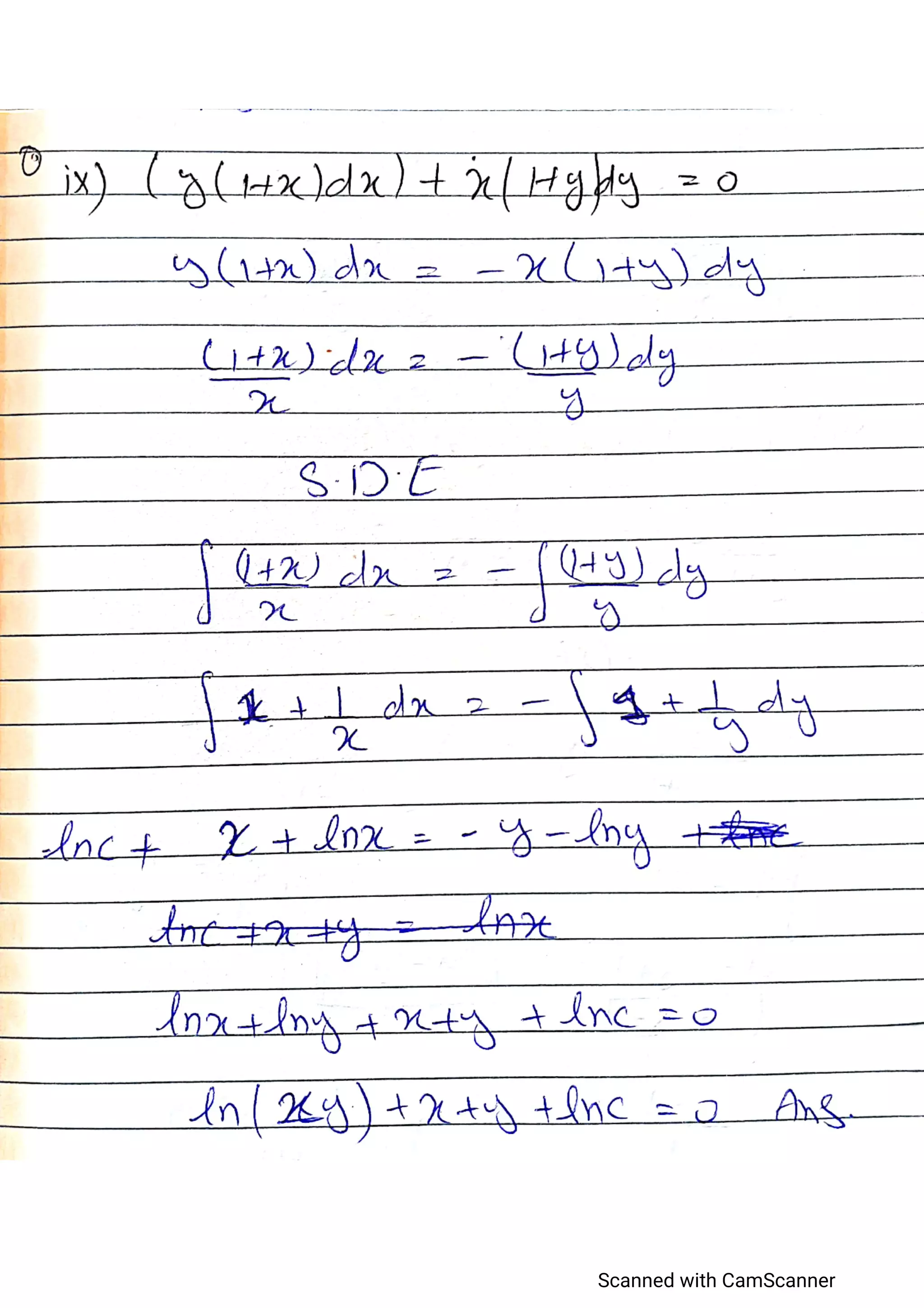 Differential equation handwritten notes in pdf | PDF