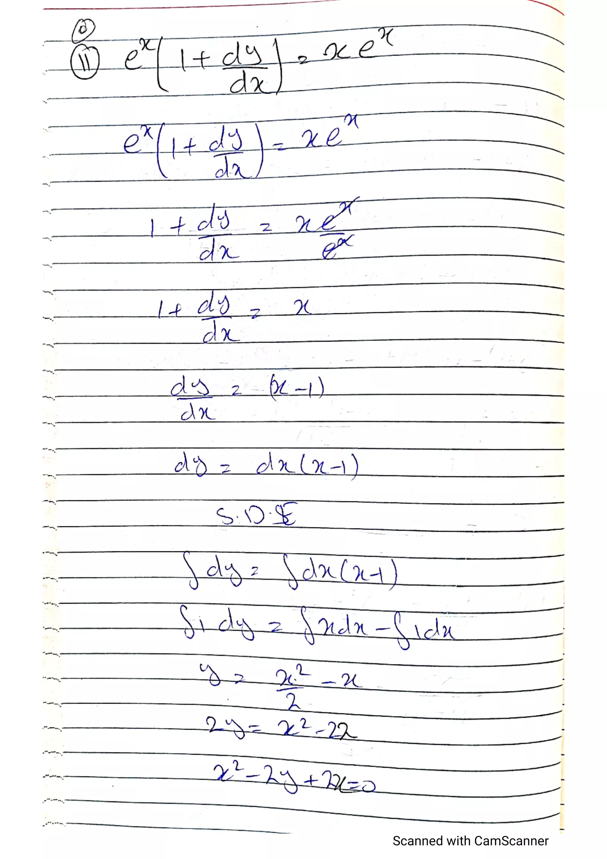 Differential equation handwritten notes in pdf | PDF