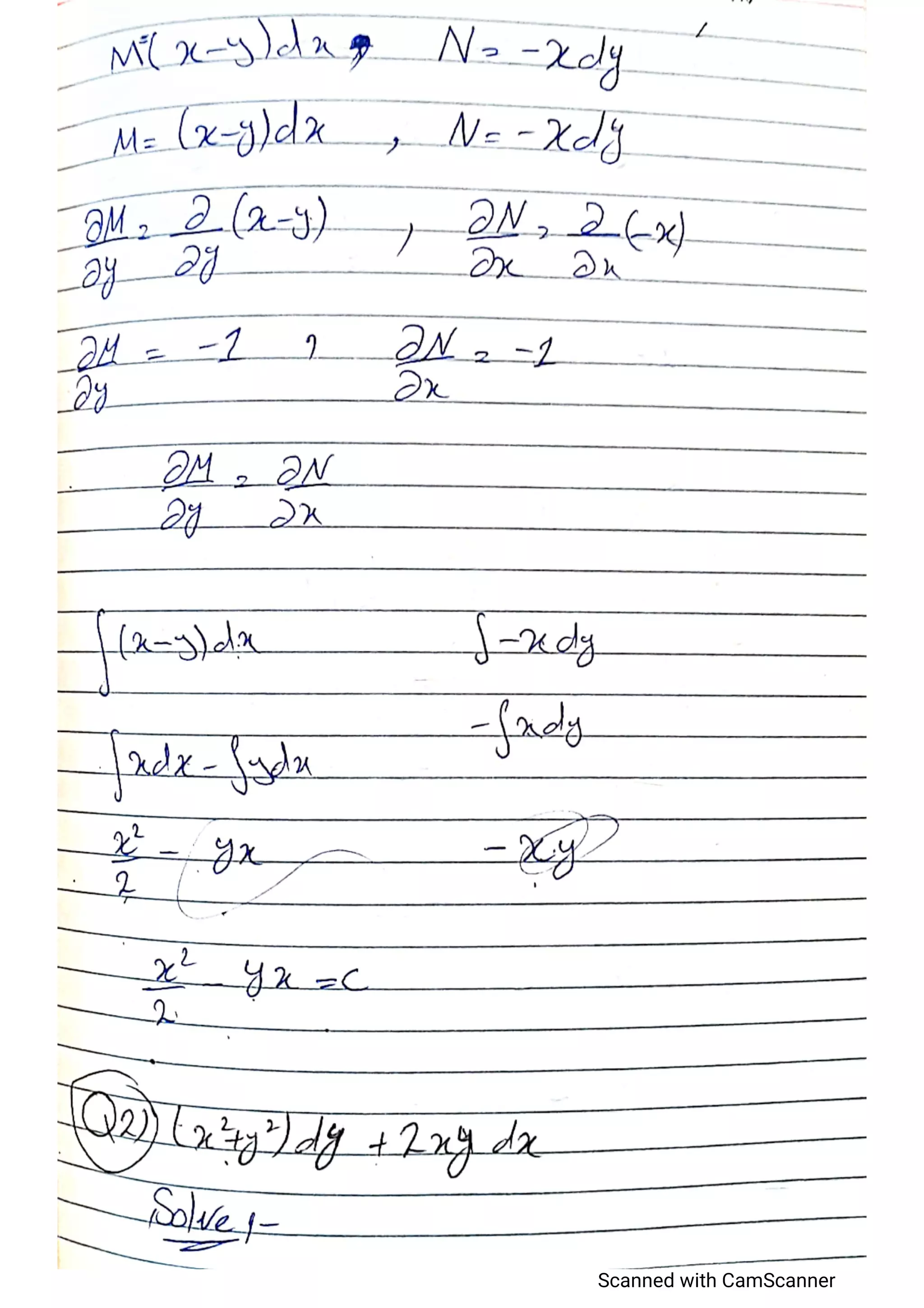Differential equation handwritten notes in pdf | PDF