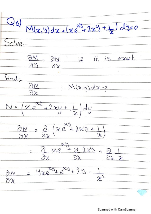 Differential equation handwritten notes in pdf | PDF
