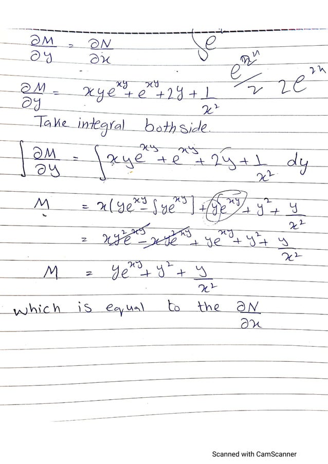 Differential Equation Handwritten Notes In Pdf