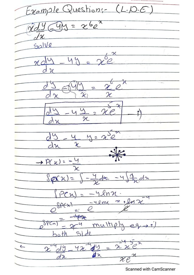 Differential equation handwritten notes in pdf | PDF