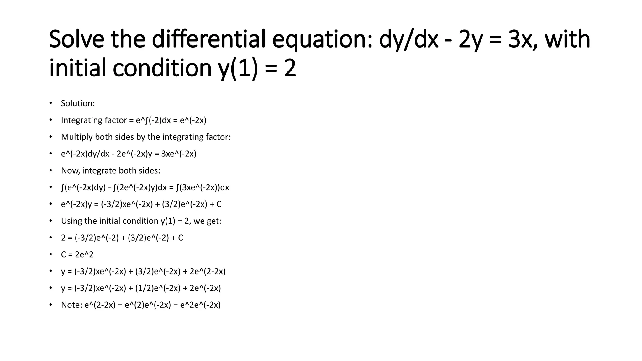 Differential Equation.pptx free download | PPT