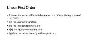 Differential Equation.pptx free download | PPT