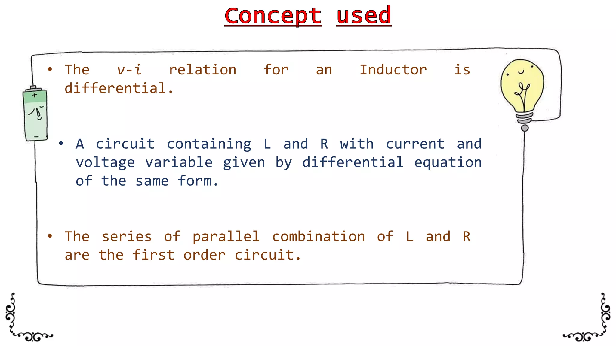 Differential Equation and its Application in LR circuit | PPTX