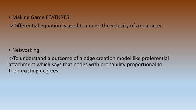 Differential equation in CSE & real life | PPTX