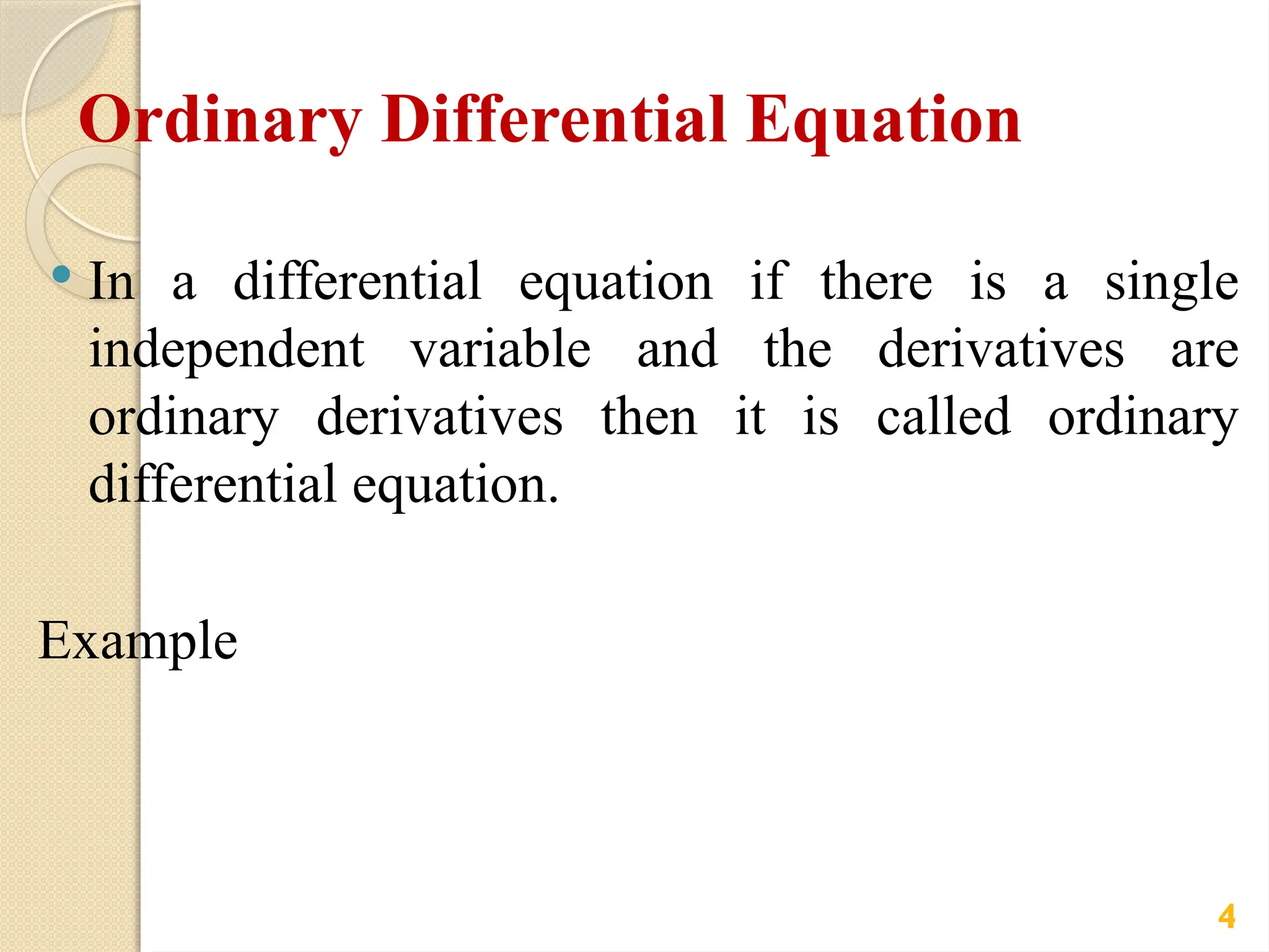 Differential Equation Basic DefinitionsPPT .pptx