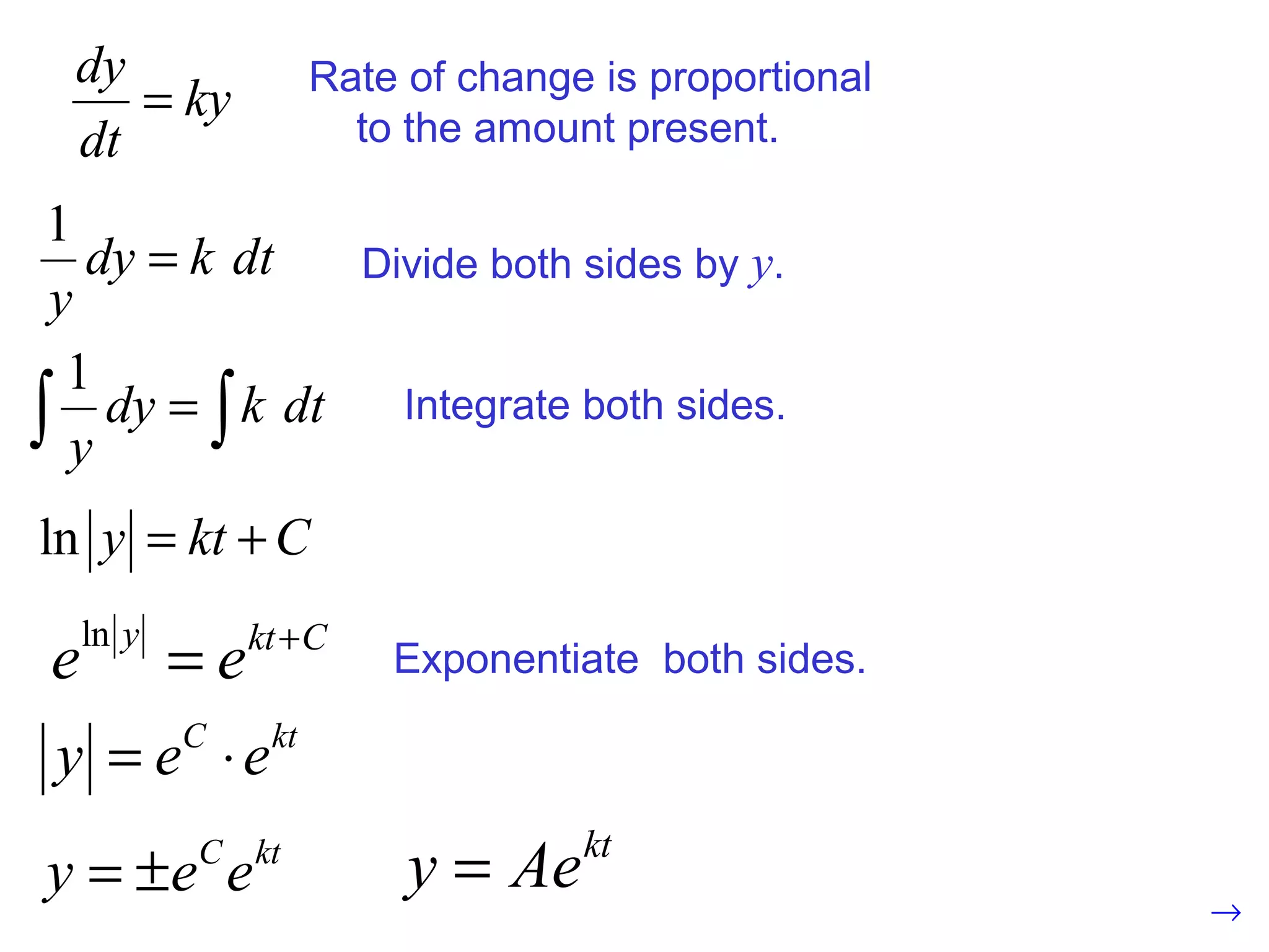 Differential equations | PPT