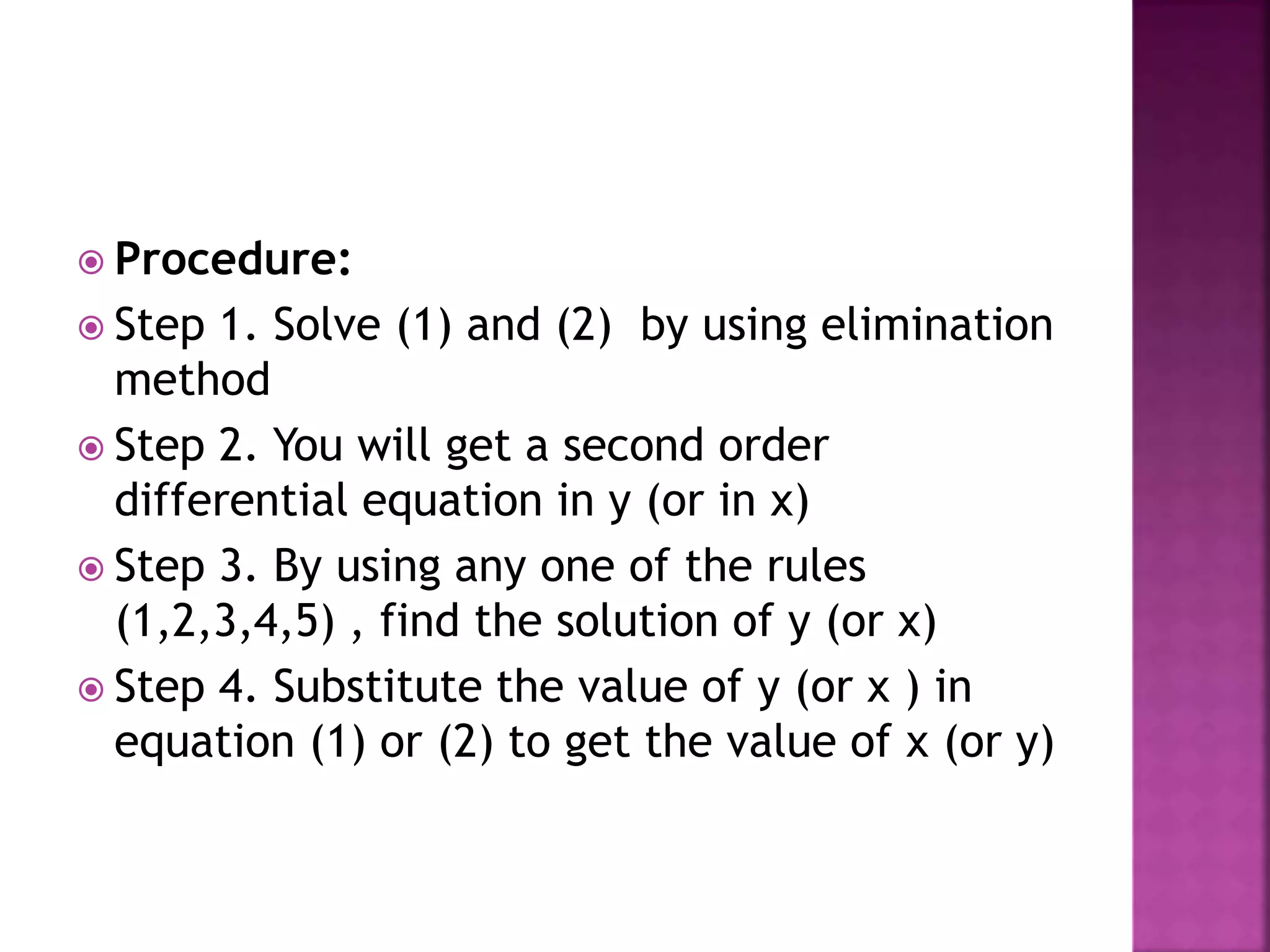 Differential equations | PPTX