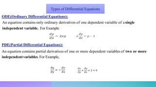 Differential equations | PPTX