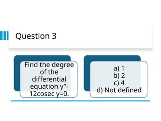 Differential Equations Class 12 Maths Chapter | PPTX