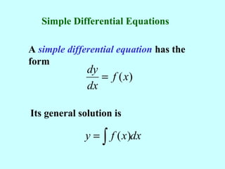 Differential equations and its applications | PPT