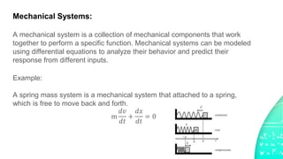Differential_Equations_Application.pptx | Physics | Science