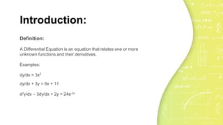 Differential_Equations_Application.pptx | Physics | Science