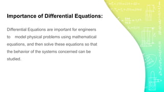 Differential_Equations_Application.pptx | Physics | Science