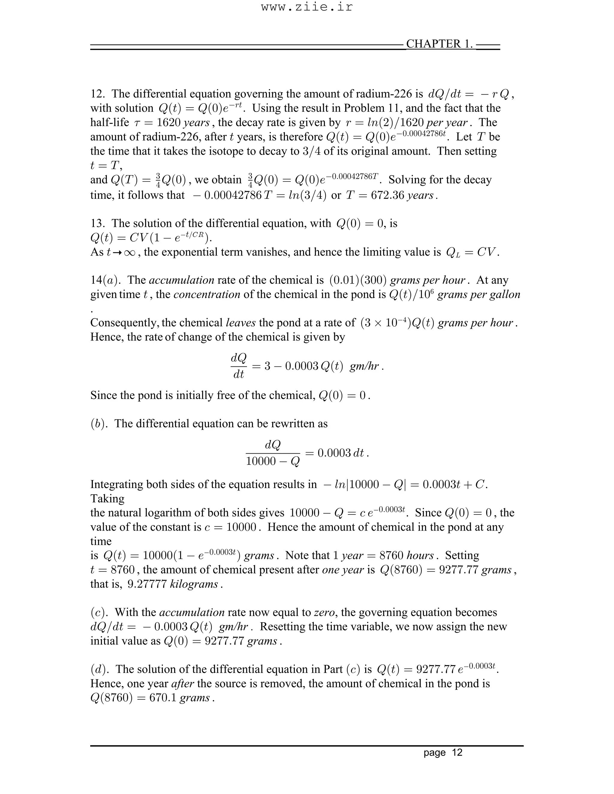differential equations Boyce & Diprima Solution manual | PDF