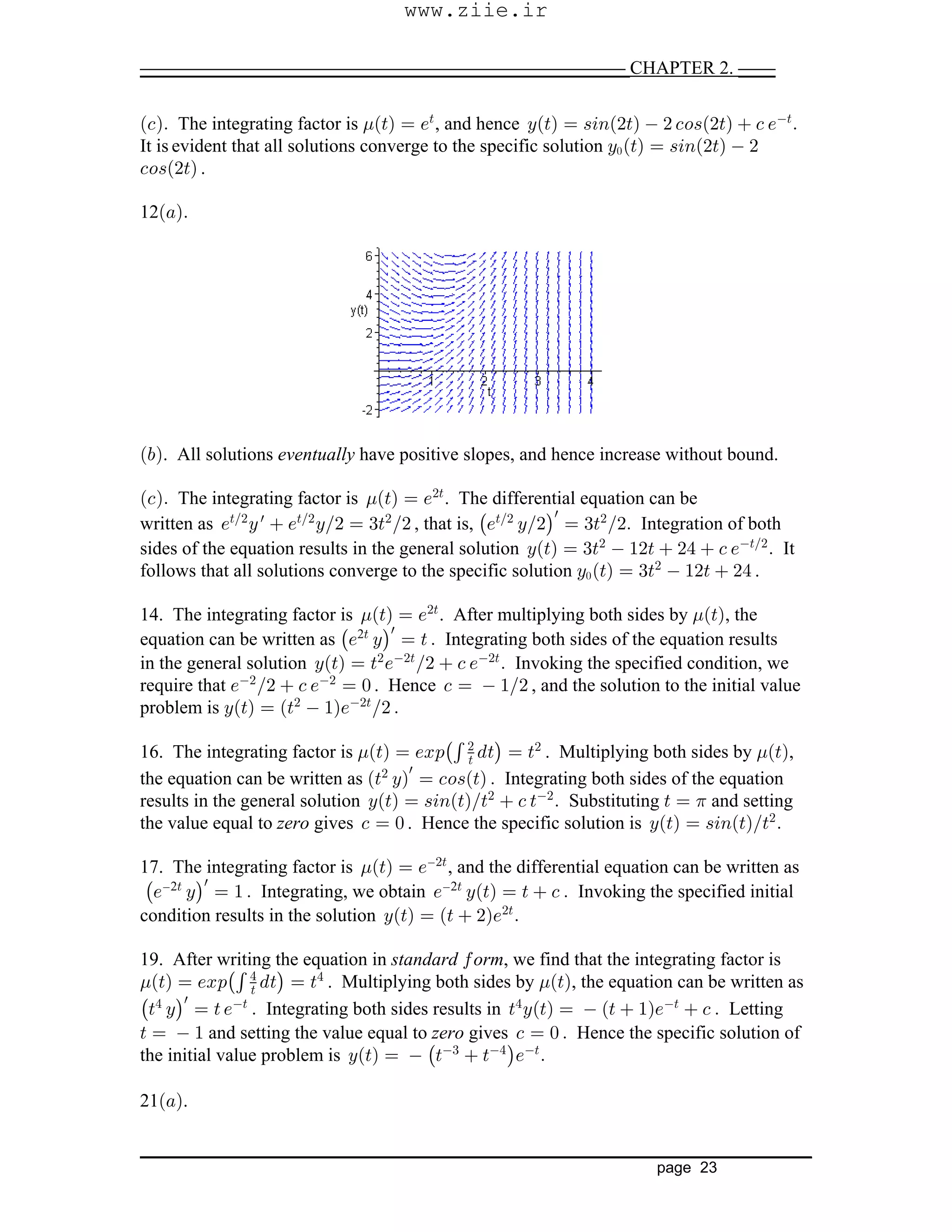 differential equations Boyce & Diprima Solution manual | PDF